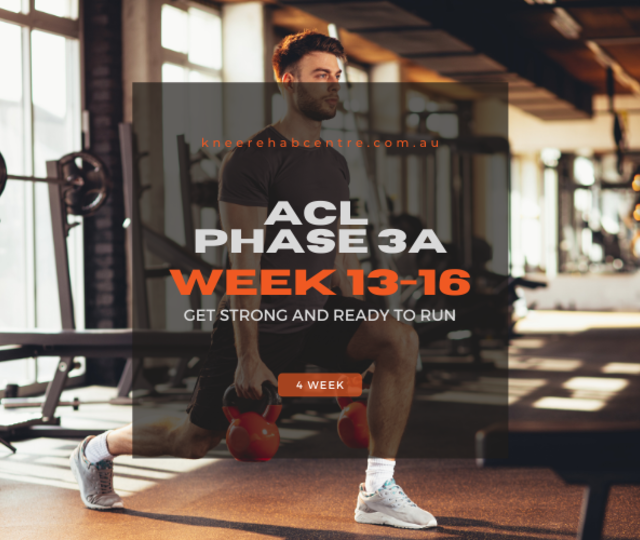 ACL Phase 3a - Get Strong and Ready to Run (Week 13-16) | Integrated ...