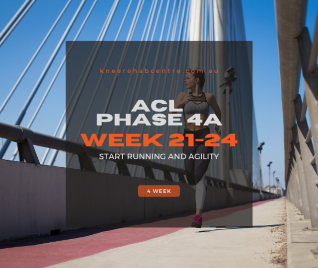 ACL Phase 4a - Start Running & Agility (Week 21-24) | Integrated Physio ...