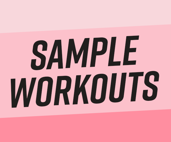 Sample Workouts | Hailey Happens Fitness